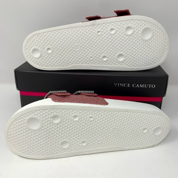 Vince Camuto | Shoes | Vince Camuto Womens Bevyn Glitter Slide Sandal ...